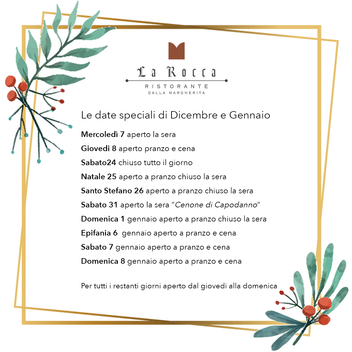 Ristorante La Rocca dalla Margherita Verucchio - Cucina Tradizione ...